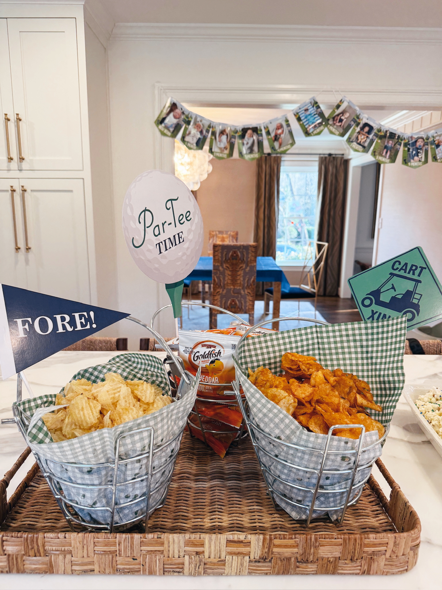 A Golf Themed Birthday Party (with decor and food ideas)