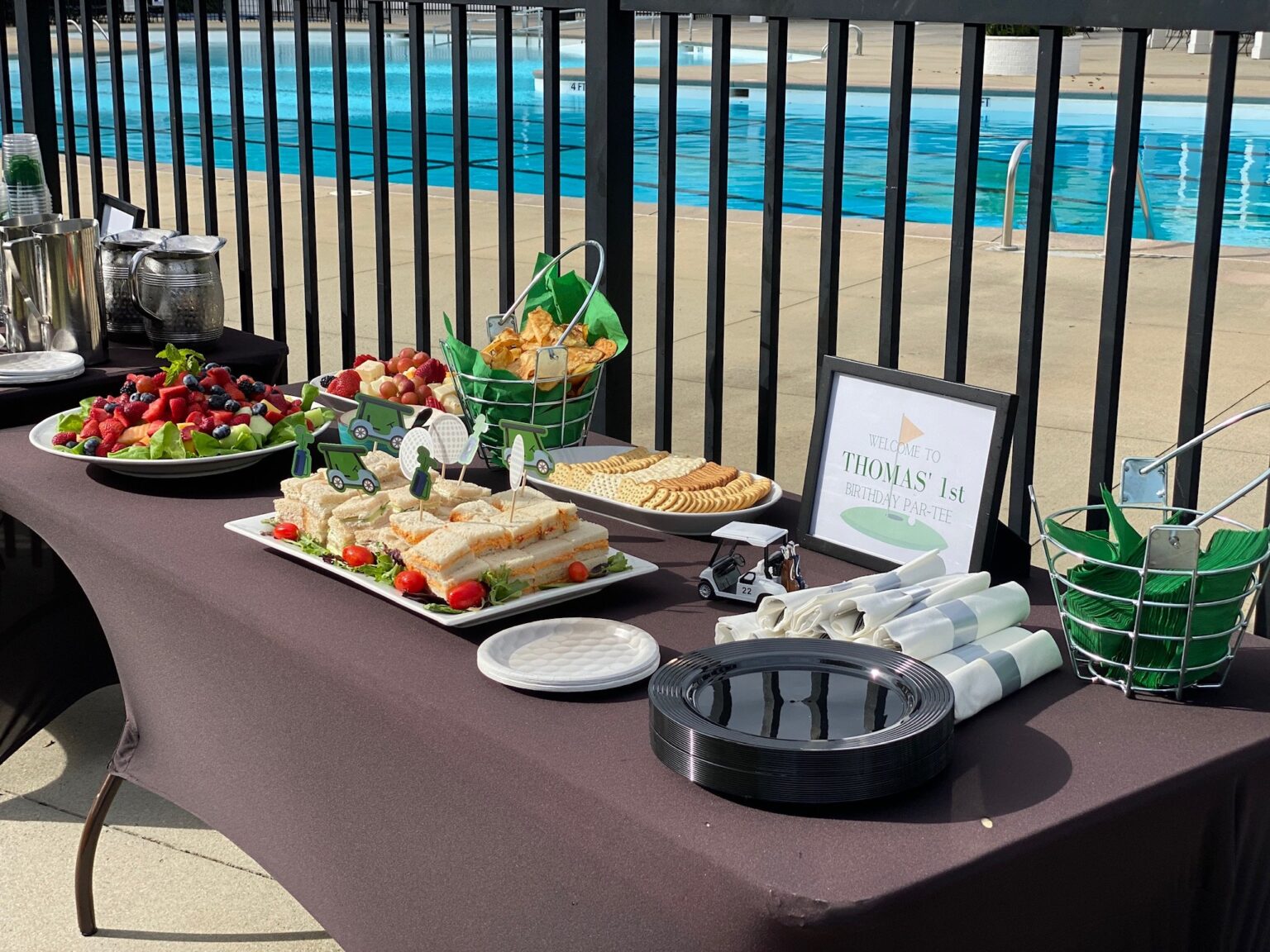 A Golf Themed Birthday Party (with decor and food ideas)